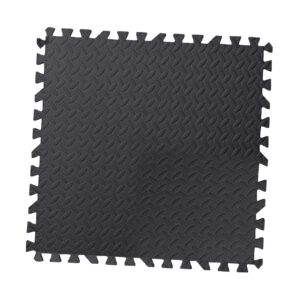 Puzzle Exercise Mat Interlocking Foam Tiles Splicing Rugs Puzzle Mat for Floor Gym Mats Non Slip Floor Mat for Home Gym Workout Playrooms, 30cmx30cmx2.5cm