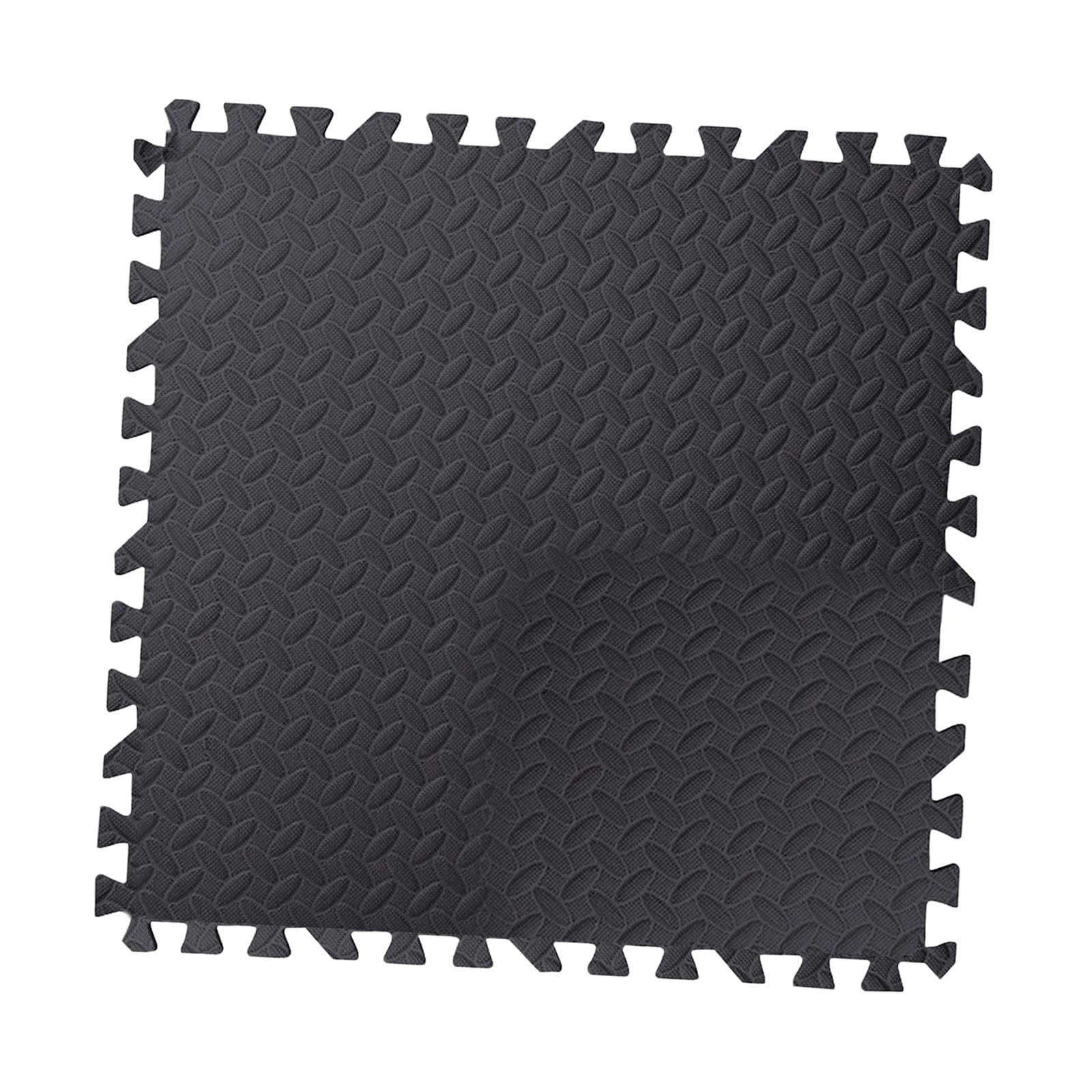 Puzzle Exercise Mat Interlocking Foam Tiles Splicing Rugs Puzzle Mat for Floor Gym Mats Non Slip Floor Mat for Home Gym Workout Playrooms, 30cmx30cmx2.5cm