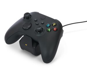 powera solo charging stand for xbox series x|s - black, works with xbox one, charging station for xbox wireless controller, officially licensed