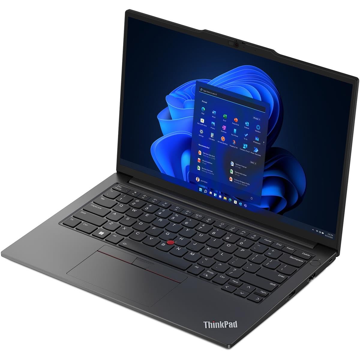 Lenovo ThinkPad E14 Gen 5 21JR001SUS 14" Notebook - WUXGA - 1920 x 1200 - AMD Ryzen 7 7730U Octa-core (8 Core) 2 GHz - 16 GB Total RAM - 8 GB On-board Memory - 512 GB SSD - Graphite Black