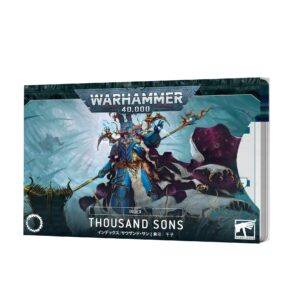 games workshop warhammer 40k - index cards: thousand sons