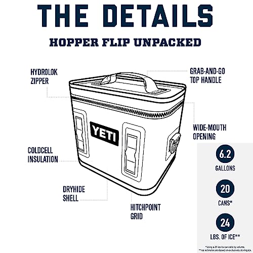 YETI Hopper Flip 18 Portable Cooler, Cosmic Lilac