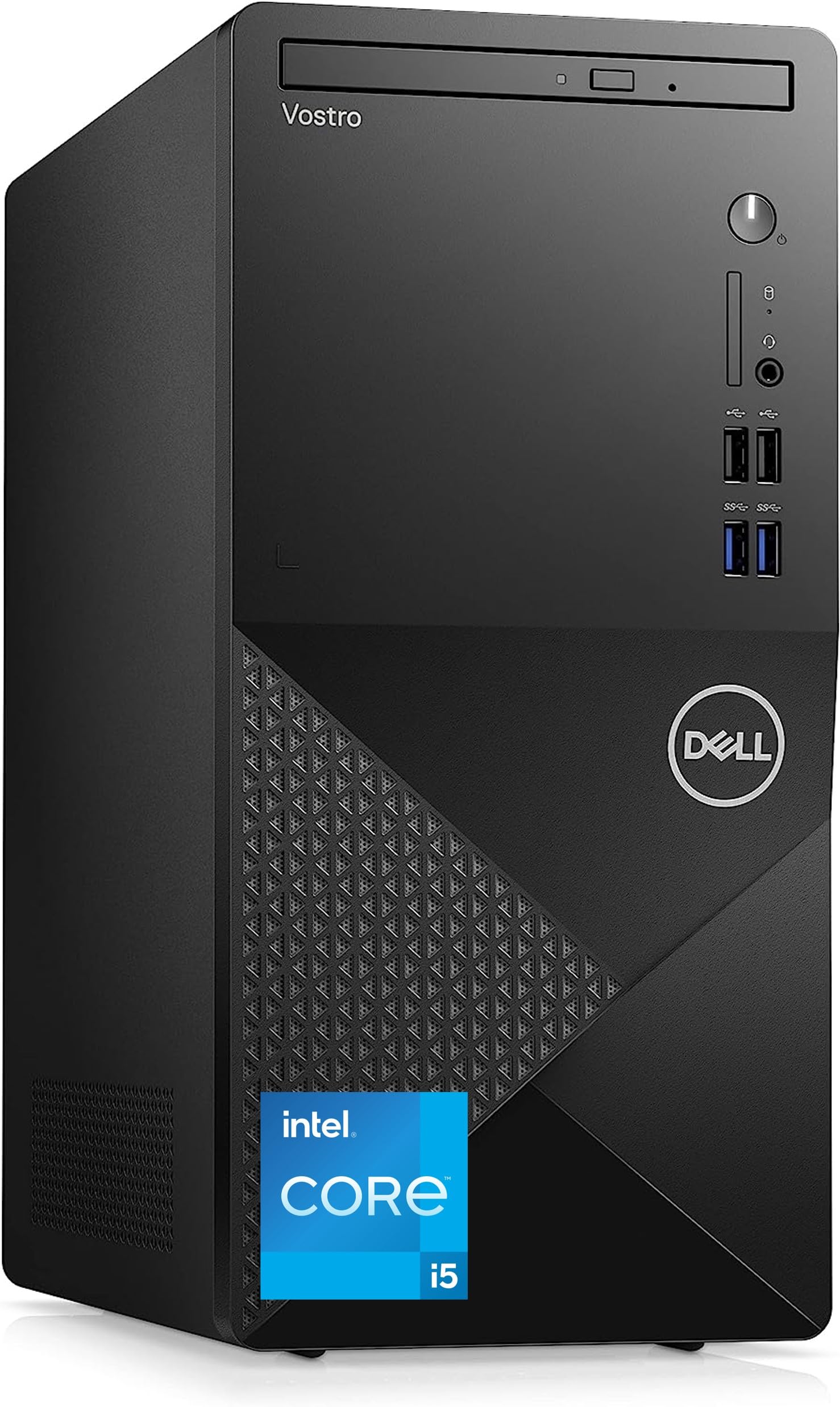 Dell Vostro 3910 Business Desktop Computer, 12th Gen Intel Core i5-12400 Processor, 32GB DDR4 RAM, 1TB PCIe SSD, WiFi 6, DVD-RW, Display Port, HDMI, Windows 11 Pro, Black