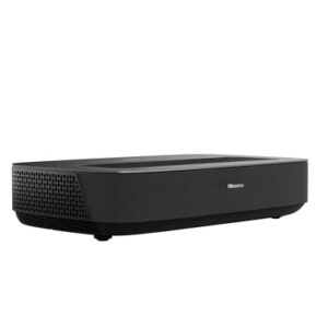 Hisense PL1 Ultra Short Throw Home Theater Smart Projector, 80"-120", 4K UHD, Dolby Vision & Atmos, HDR10, Google TV, Netflix, 2200 ANSI Lumens