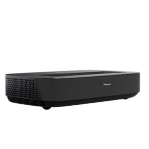 Hisense PL1 Ultra Short Throw Home Theater Smart Projector, 80"-120", 4K UHD, Dolby Vision & Atmos, HDR10, Google TV, Netflix, 2200 ANSI Lumens