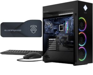 2023 latest hp omen 45l rtx 4090 gaming desktop pc: intel core i9-13900k cpu, 360mm rgb liquid cooler, 1,200 watt gold psu, windows 11 pro, 4tb wd black pcie gen 4 ssd, 64gb fury ddr5 rgb 5200mhz ram