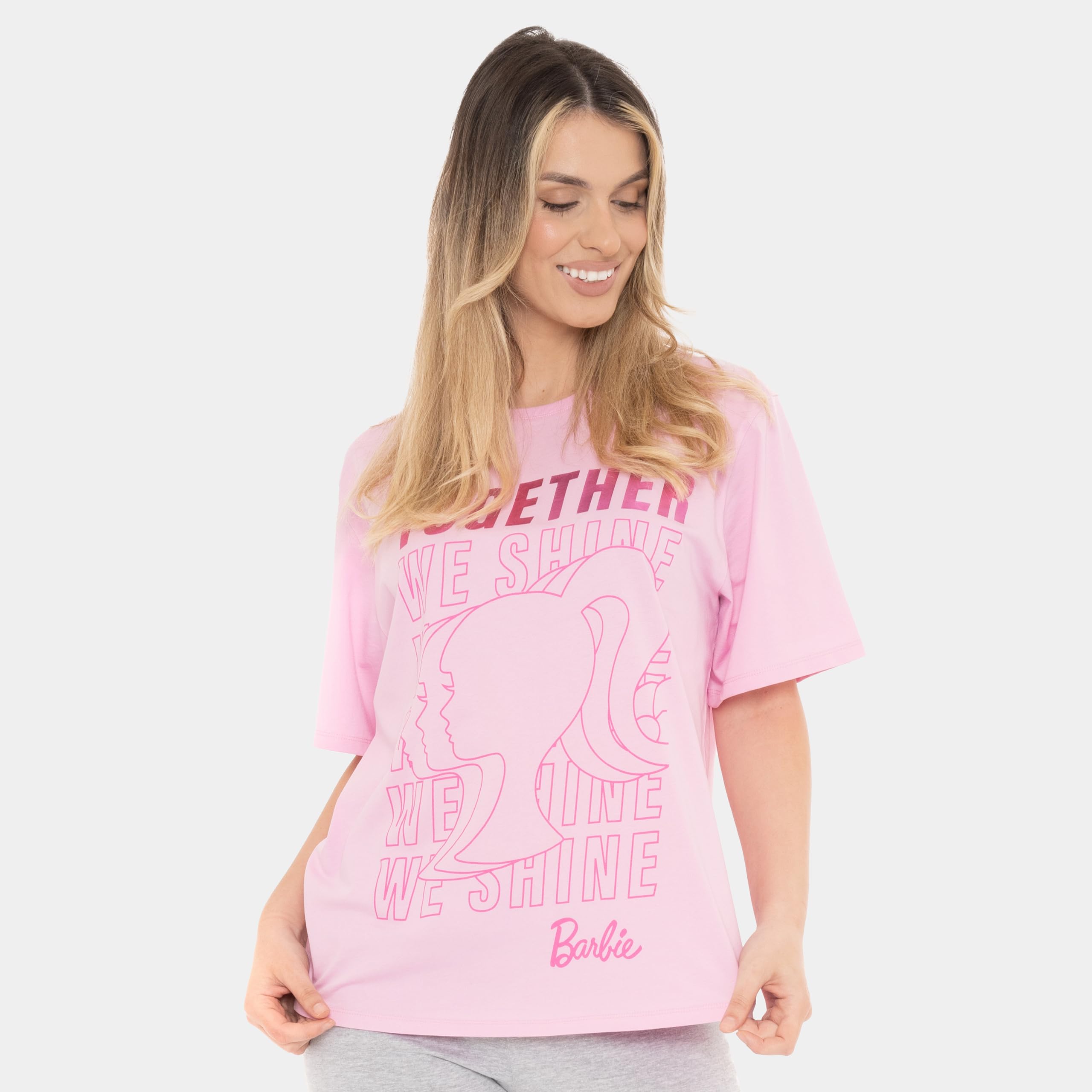 Barbie T Shirt Women Cotton Ladies Tshirt | Womens Summer Clothes | Pink L