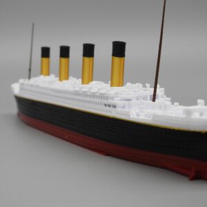 TheRoller3d RMS Titanic Model Ship 1 Ft Long Assembled, Historically Accurate Titanic Replicas