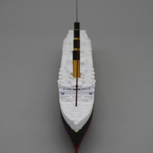 TheRoller3d RMS Titanic Model Ship 1 Ft Long Assembled, Historically Accurate Titanic Replicas