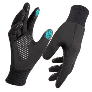 fewtur winter hiking gloves for men women cold weather - thermal warm gloves with touchscreen finger for running biking