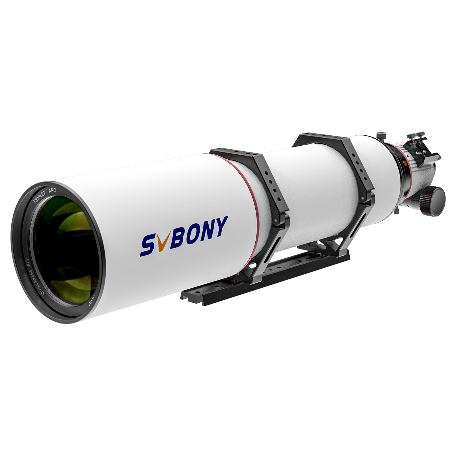 SVBONY SV550 APO Telescope, 122mm F7 Triplet Apochromatic Refractor Telescope, Professional Astronomical Telescope with 300mm Versatile V-Style Dovetail for Astrophotography and Visual with Bag