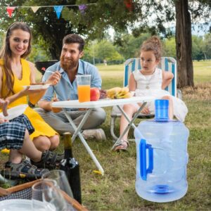 Sosoport 2 Gallon Water Jug Water Jug 10L Reusable Water Bottle Camping Water Container Jug Water Storage Carrier Portable Water Bucket Drink Beverage Dispenser for Outdoor Hiking Picnic