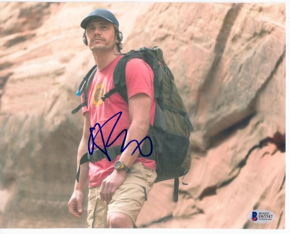 James Franco 127 Hours signed 8x10 photo Beckett BAS Authentic auto