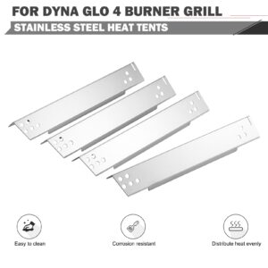 70-01-791 Heat Shield Replacement Parts for Dyna Glo Grill Parts DGP483SSN-D DGP483SSN DGP483CSP-D Heat Tents Dyna Glo 4 Burner Grill Replacement Parts DGP483CRP DGP482CRP Heat Plates Grill Parts