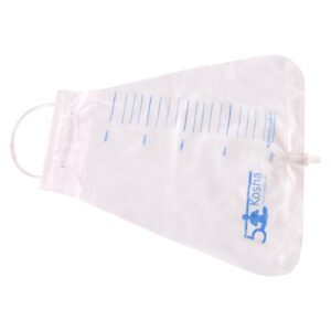 5KOSHA Super Economical Enema Bag Kit (2 Quart) - BPA and Latex Free - Foldable and Compact (Pack of 1)