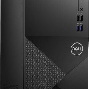 Dell Vostro 3910 Business Desktop Computer, 12th Gen Intel 4-Core Processor(Up to 4.3Ghz), 32GB DDR4 RAM, 1TB NVMe SSD, WiFi 6, DVD-RW, Display Port, HDMI, SD Card Reader, Windows 11 Pro, Black