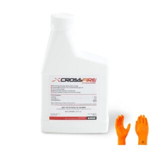 crossfire liquid concentrate 13 oz - long-lasting bed bug control, kils bed bugs and their eggs, pyrethroid-resistant.