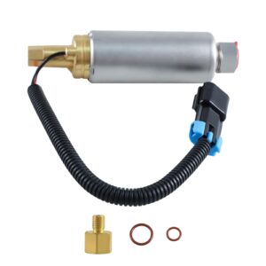 fusch electric low pressure fuel pump compatible with mercury mercruiser marine boat 4.3l 5.0l 5.7l v6 v8 with carburetor engines replaces#：935432 18-8868 861155a3