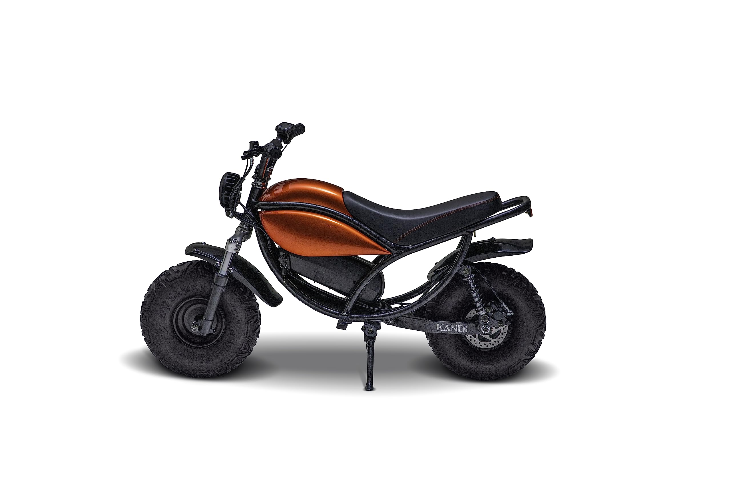 Kandi America Trail King E500 Electric Motorcycle, Top Speed 15 MPH, 48V Motor, Dual Suspension, 6 Hour Charge, Ages 12+