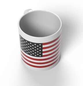 dcm solutions united states flag coffee mug