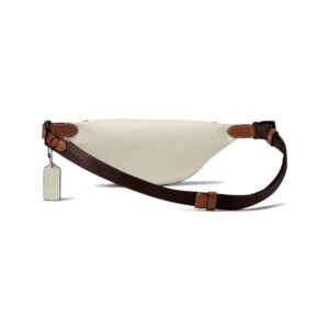 COACH Charter Belt Bag 7 in Large Horse and Carriage Coated Canvas, Truffle/Burnished Amber