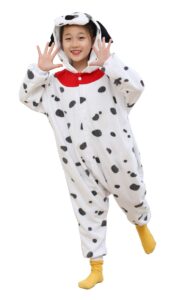 unisex kids dog onesie animal cosplay pajamas christmas halloween costumes