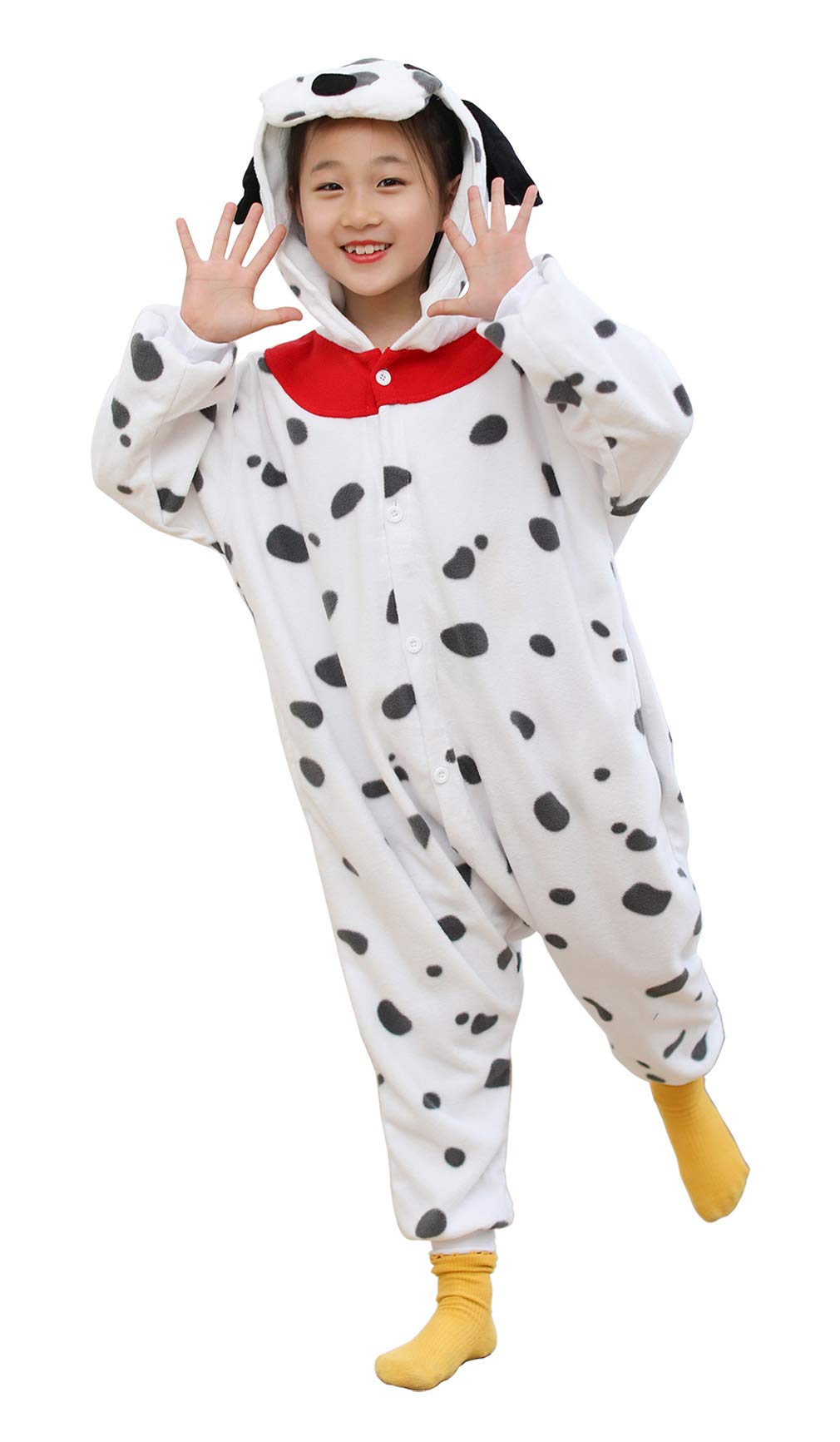 Unisex Kids Dog Onesie Animal Cosplay Pajamas Christmas Halloween Costumes