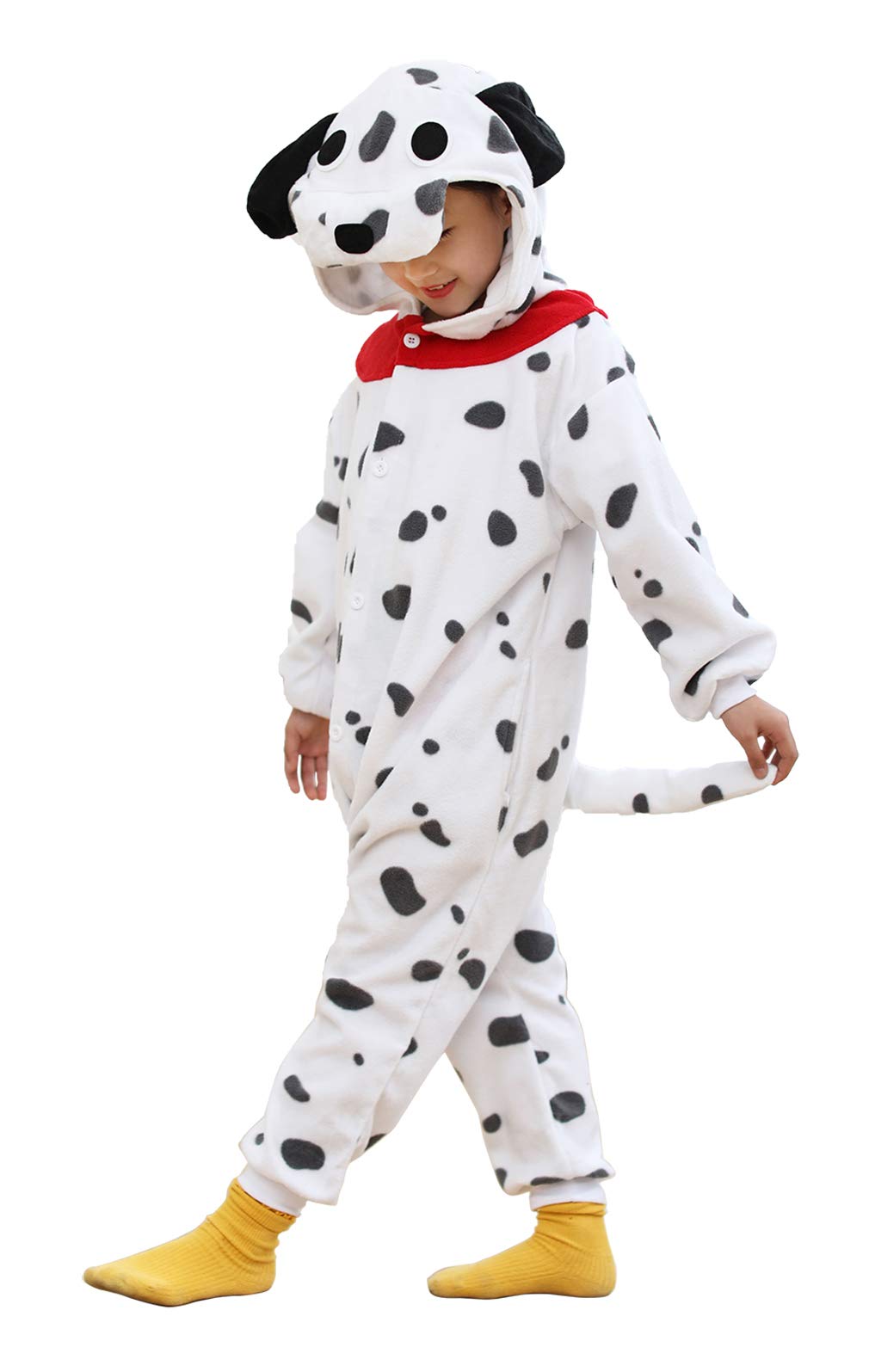 Unisex Kids Dog Onesie Animal Cosplay Pajamas Christmas Halloween Costumes