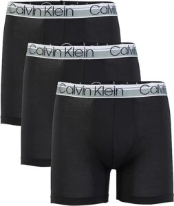 calvin klein men`s microfiber boxer briefs pack of 3 black