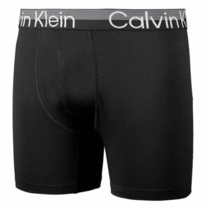 Calvin Klein Men`s Microfiber Boxer Briefs Pack of 3 Black