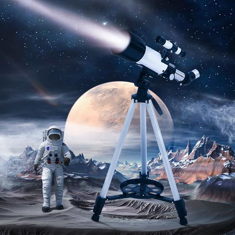 40070 Telescope Astronomy Telescope Reflector Telescope for Beginners Telescopes for Astronomy Beginners with Tripod, Phone Clip and Remote Control Telescope for Adults High Powered