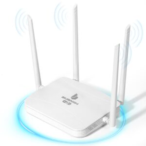 wifi dual band router,wifi 6 router,wireless router,gigabit router,ax1800 wireless (speed up to 1.8 gbps),4 high gain antennas,long range coverage