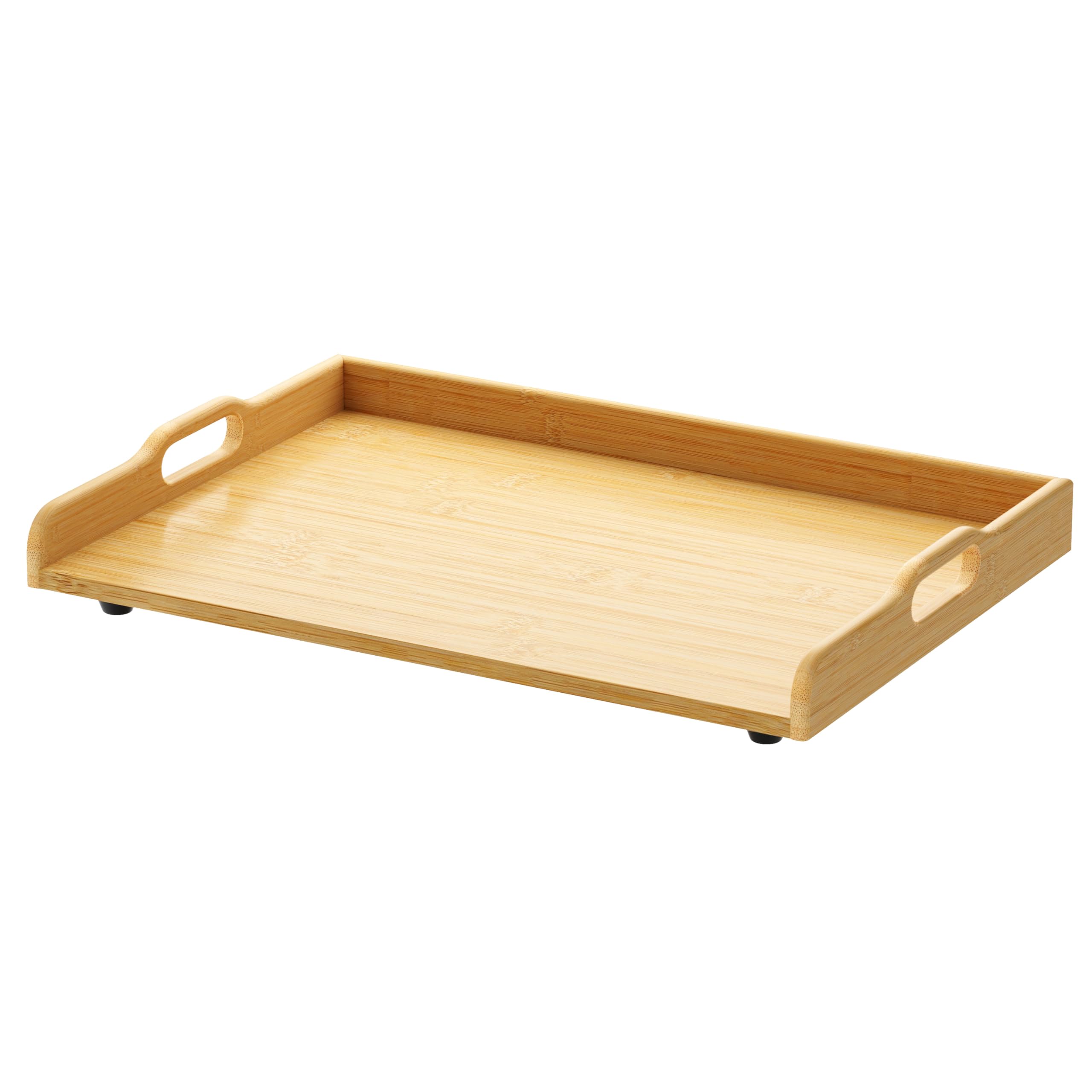 Bulado Bamboo Cutting Board, Compatible with Ninja Foodi SP101 SP201 SP301 Air Fryer, Heat Resistant Silicone Feet, for Countertop Convection Toaster Oven, Creates Storage Space, Protects Cabinets