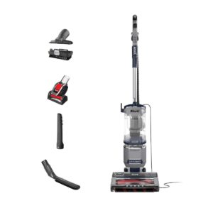 shark uv900 pet performance plus lift-away upright vacuum with duoclean powerfins hairpro and odor neutralizer technology, navy/silver (renewed)