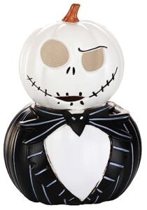 seasons 8.25" jack skeleton light up pumpkin halloween decoration, standard