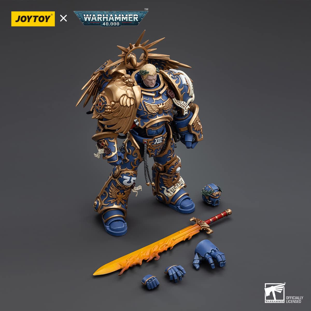 HiPlay JoyToy Warhammer 40K Ultramarines Primarch Roboute Guilliman 1:18 Scale Collectible Action Figure