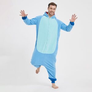 MAJ&COS Animal Onesie Adult Pajamas Halloween Cosplay Costume Unisex Onesies