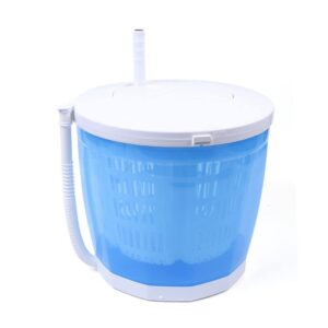 non electric hand crank washing machine - manual washer for dorms, apartments, camping - underwear washer - efficient laundry washer