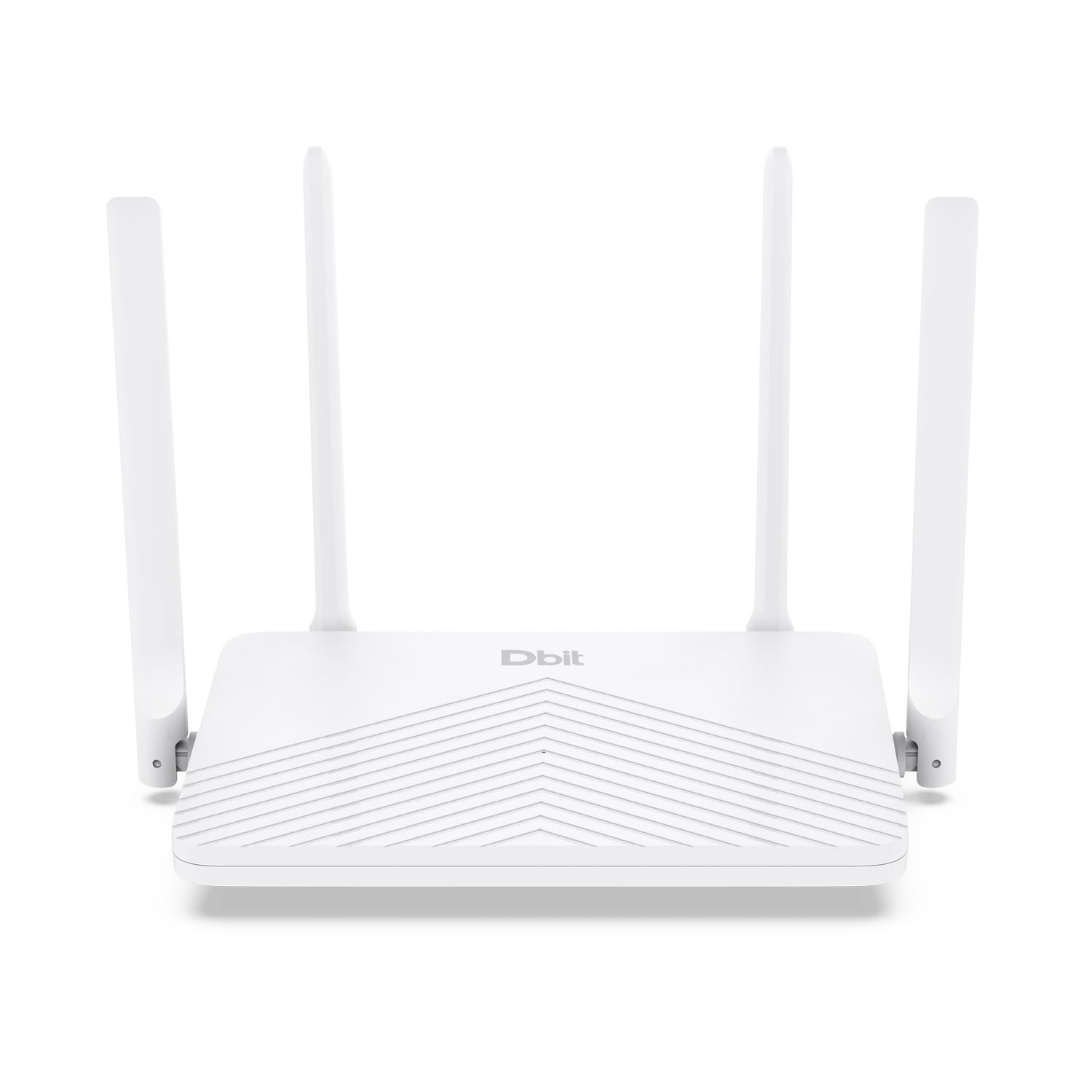 DBIT AC1200 Dual Band WiFi Router 1200Mbps Wireless Internet Router, 4 x 10/100/1000 Mbps Gigabit Ethernet Ports, Supports EasyMesh, Guest WiFi, Access Point Mode, IPv6 and Parental Controls