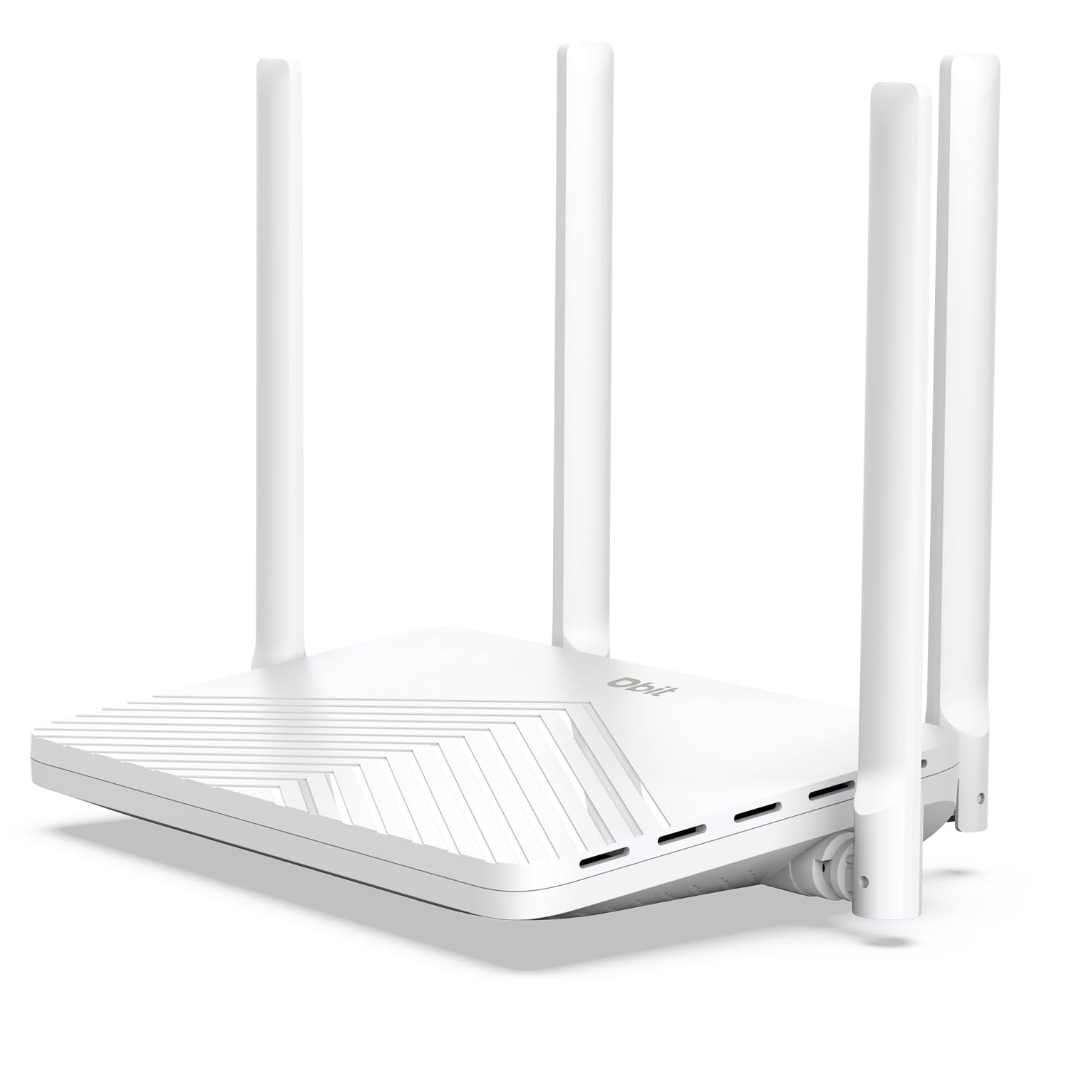 DBIT AC1200 Dual Band WiFi Router 1200Mbps Wireless Internet Router, 4 x 10/100/1000 Mbps Gigabit Ethernet Ports, Supports EasyMesh, Guest WiFi, Access Point Mode, IPv6 and Parental Controls