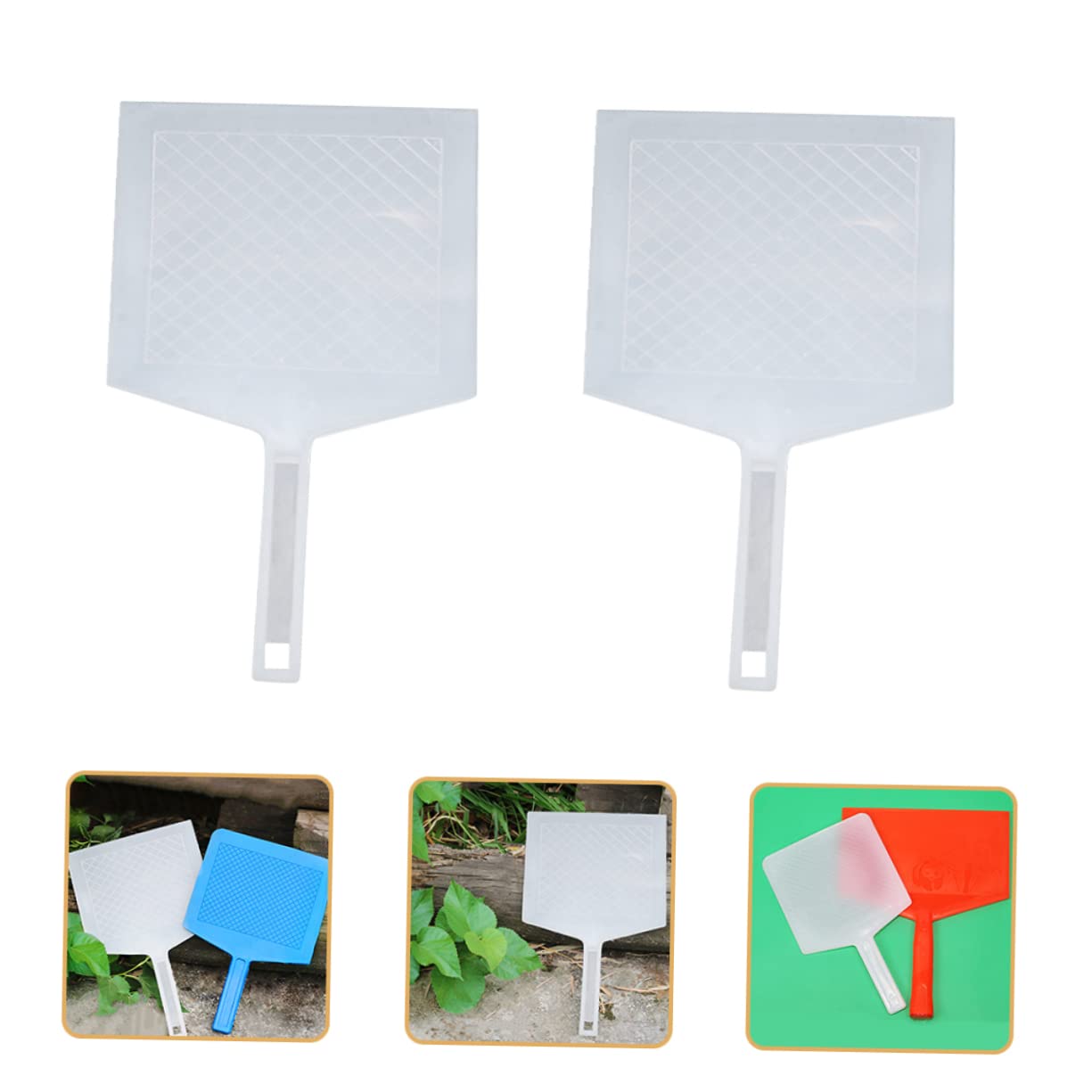 2pcs Plastering Cement Trowel Plastic Finishing Trowel Finishing Trowel for Cement Hand Trowel for Brick Plastic Trowel Finishing Trowel for Concrete Plastic Trowel