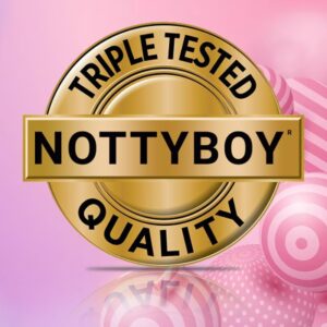 NottyBoy Extra Thin Bubblegum Flavored Condoms for Men - 36 Count