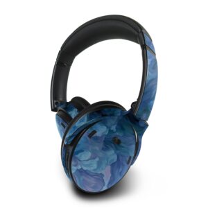 mightyskins skin compatible with bose quietcomfort 45 headphones - typhoon | protective, durable, and unique vinyl decal wrap cover | easy to apply, remove, and change styles | made in the usa