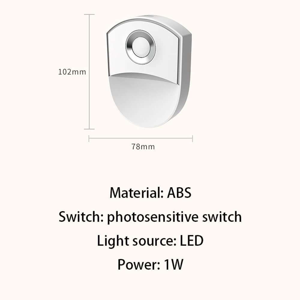 Nightlight,Human Body Sensor Night Light, When People Come, 3000K/4000K/6500K, 5W, Suitable for Babies, Children, Children's Rooms, Corridors (1 Piece)