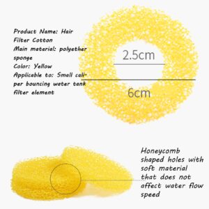 YUEYAW 24pcs Small Caliper pop up Sink Drainage Spring Filters Disposable Shower Drain Hair Catcher Mesh Drain Plug Filter is Suitable for bathrooms, bathtubs (32 Small Diameter Filter Screen)