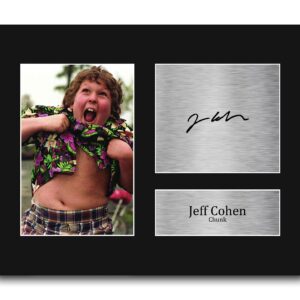 HWC Trading Jeff Cohen The Goonies Chunk Gifts Printed Signed Autograph Picture for Movie Memorabilia Fans - US Letter Size