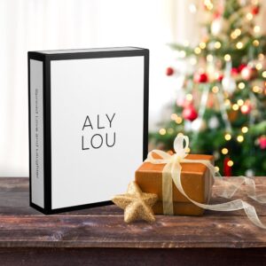 ALY LOU Christmas Cards Dog Funny Holiday Box Set Pack Assorted, 2023 Quality Xmas Sarcastic Greeting Cards for Pets Family Friends (20 Cards Set - Funny Dogs (20 Cards total / 2 of each design))