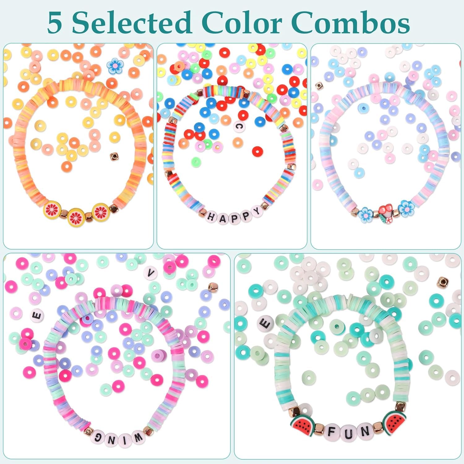 PP OPOUNT Electric Seed Bead Spinner with 1500 PCS Mixed Color Beads Set for Jewelry Making, DIY Bracelets and Necklaces (Patent)