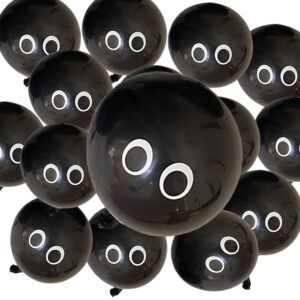 eyeball balloons 100pcs balloon black decorations summer decor octopus decor eyeball latex balloons eye balloons 5 inch festival decorative balloon photography props chic