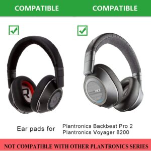 Voyager 8200 Ear Pads Cushions Replacement Compatible with Plantronics Voyager 8200 UC/Plantronics Backbeat Pro2 Headphone,Ear Muffs Memory Foam Earpads